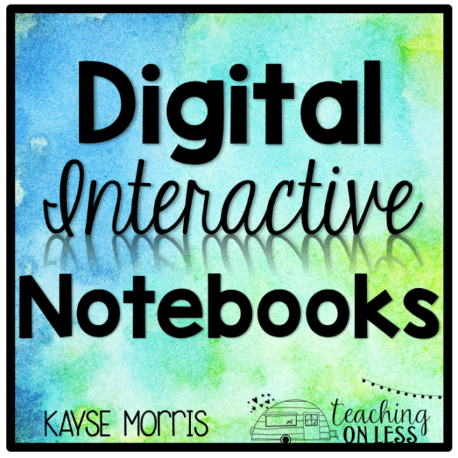 Guide to using Digital Interactive Notebooks · Kayse Morris