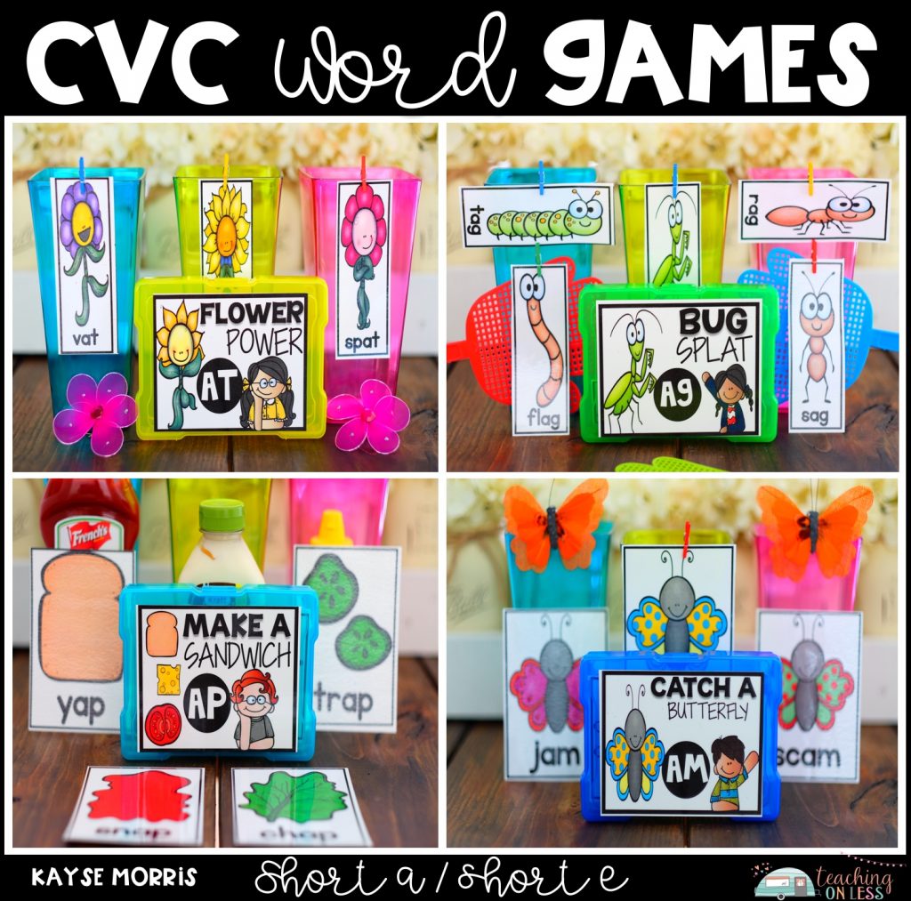 16 Games to Teach CVC Words · Kayse Morris