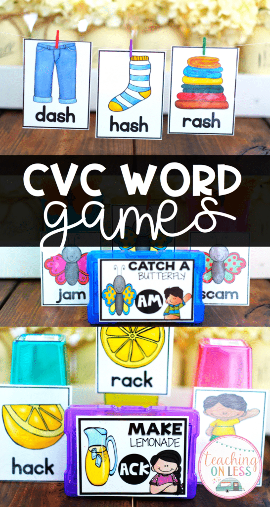 16 Games to Teach CVC Words · Kayse Morris