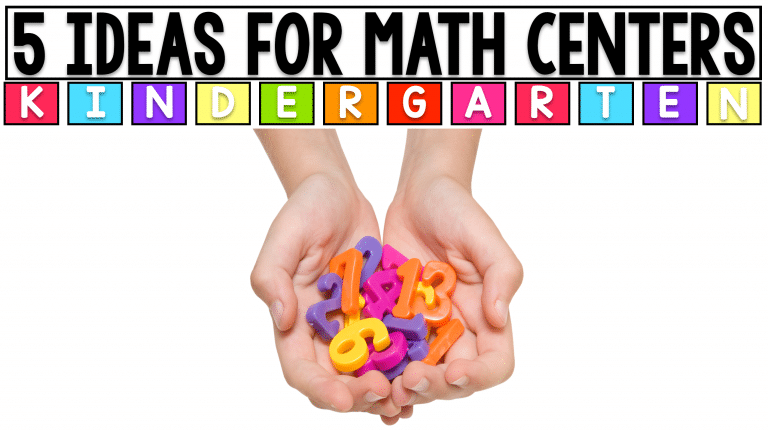 5 Ideas for Math Centers · Kayse Morris
