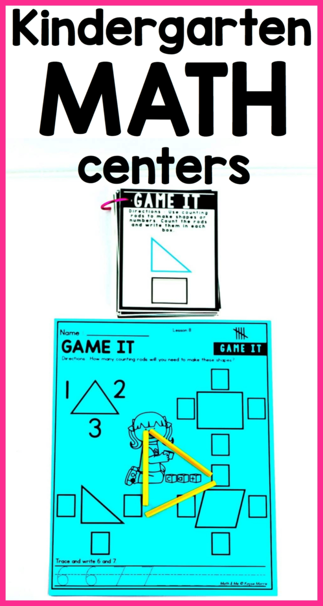 5 Ideas for Math Centers · Kayse Morris