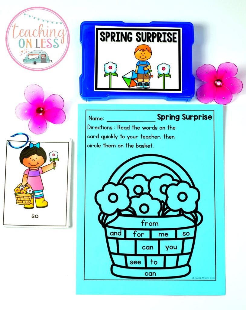 April Sight Word Games · Kayse Morris