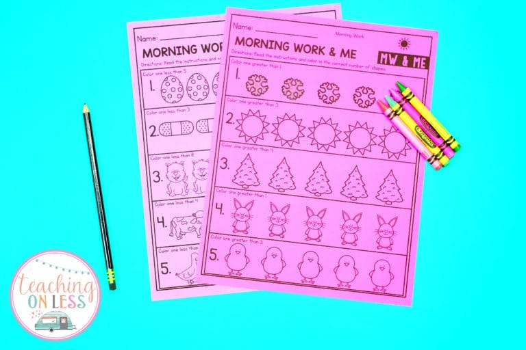 Comparing Numbers in Kindergarten Math · Kayse Morris