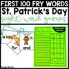 Printable Sight Word Games for St. Patrick's Day | Teaching On Less