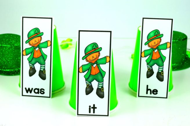 Printable Sight Word Games for St. Patrick's Day | Teaching On Less