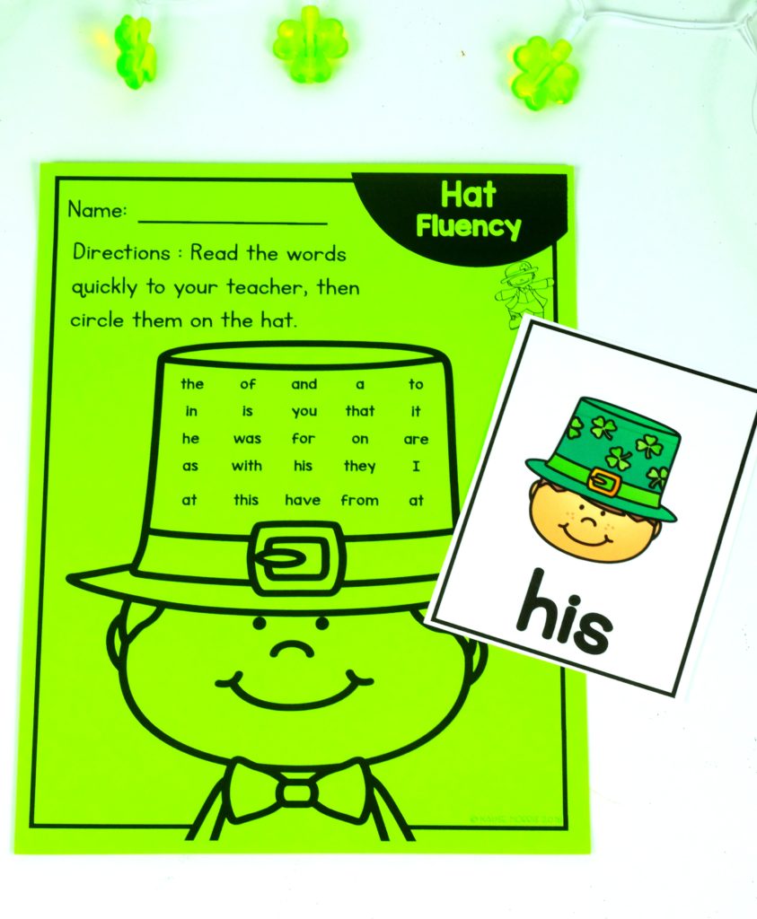 Printable Sight Word Games for St. Patrick's Day | Teaching On Less