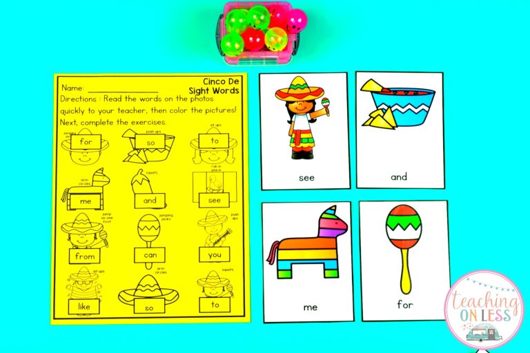 5 May Sight Word Games · Kayse Morris