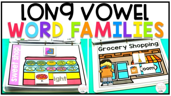 Long Vowel Word Families and Phonics Games · Kayse Morris