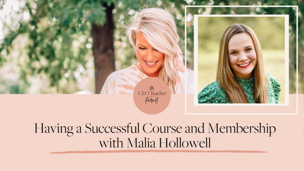 Having a Successful Course and Membership with Malia Hollowell · Kayse ...