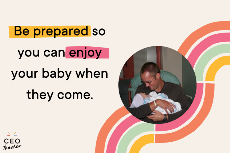 7 Tips to Prep for a Blissful Maternity Leave for Teachers · Kayse Morris