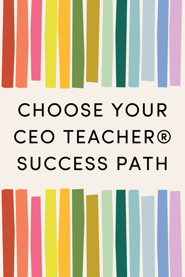 The Step-By-Step CEO Teacher® Approach to a Successful Teacher Business ...