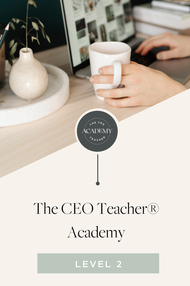 The Step-By-Step CEO Teacher® Approach to a Successful Teacher Business ...