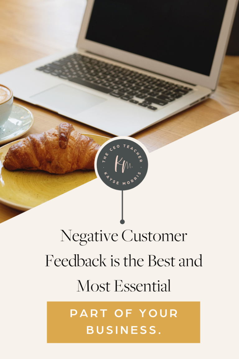 How to Handle Negative Customer Feedback as a Teacher · Kayse Morris
