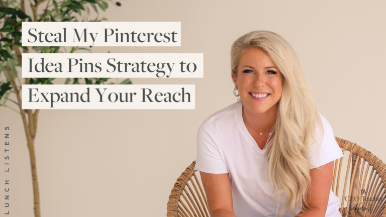 Steal My Pinterest Idea Pins Strategy to Expand Your Reach · Kayse Morris