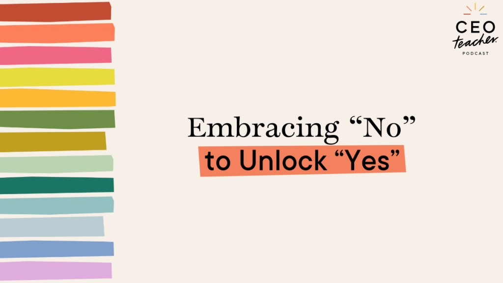 Embracing No to Unlock "Yes" · Kayse Morris